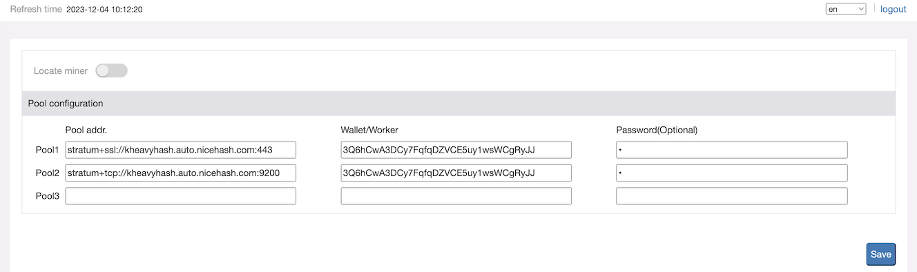 How to connect IceRiver ASIC to NiceHash? | NiceHash